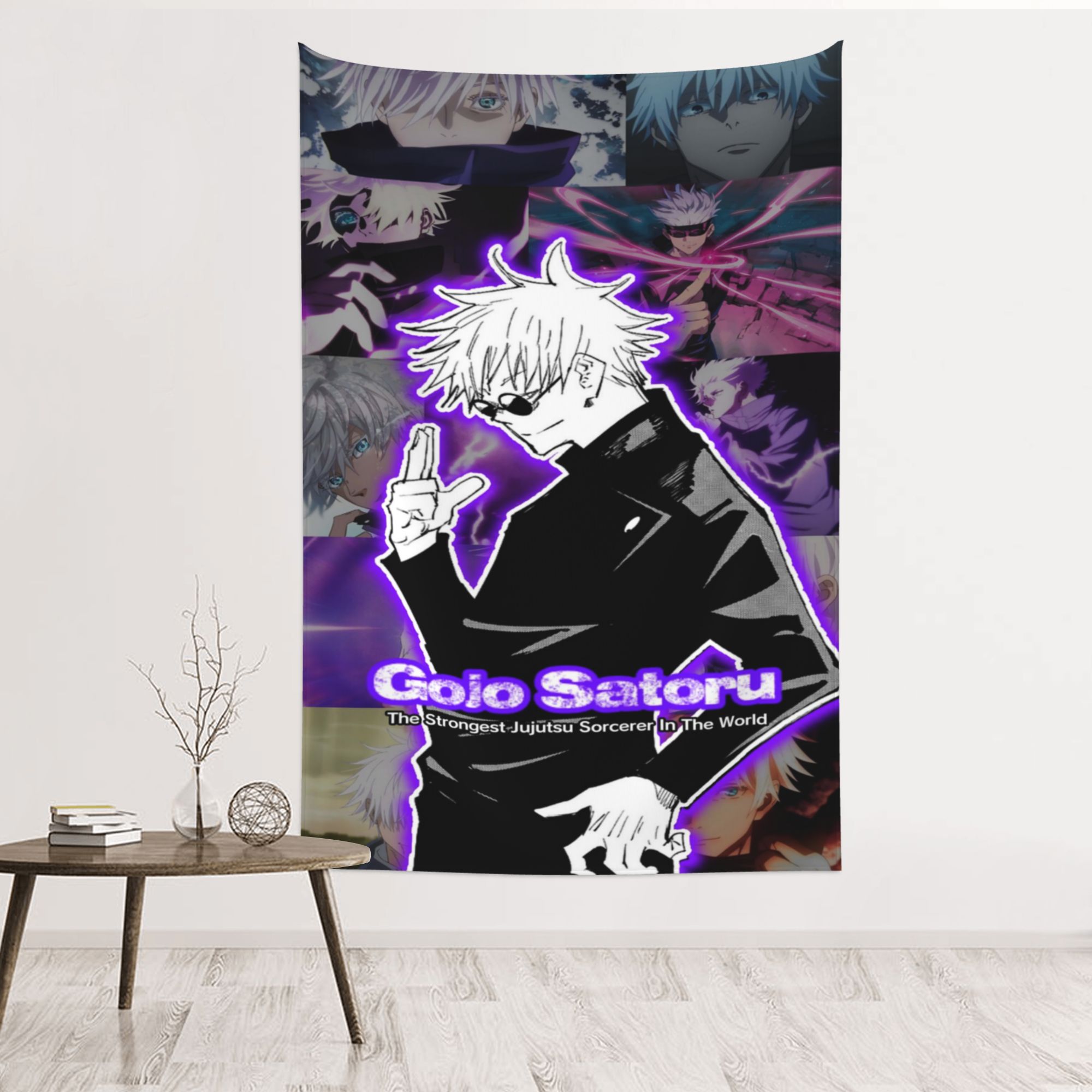 Sukuna Gojo Jujutsu Kaisen Tapestry Banner 60 X 40 inch Decor Art ...