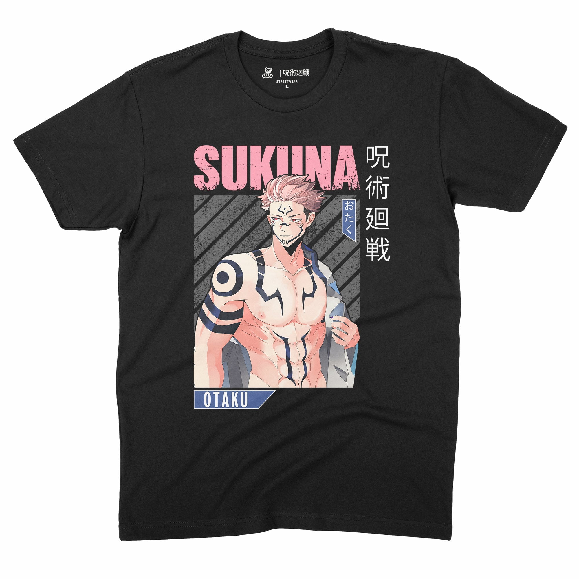Sukuna Ryoumen Anime T-Shirt - Jujutsu Kaisen Iconic Graphic Tee ...