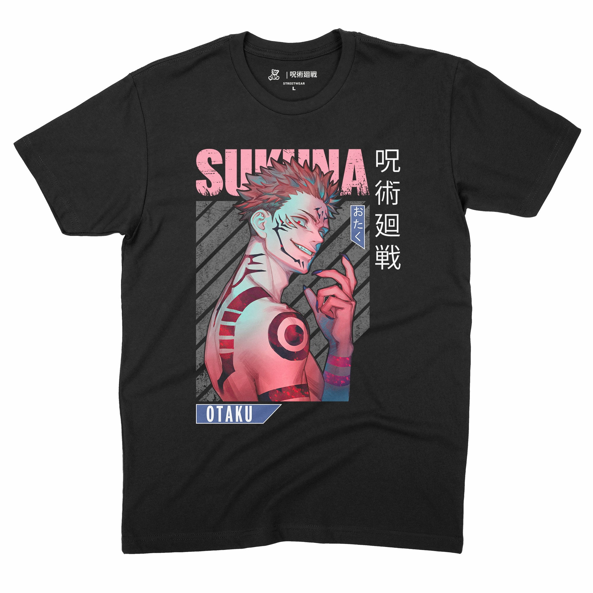 Sukuna Ryoumen Anime T-Shirt - Jujutsu Kaisen Iconic Graphic Tee ...