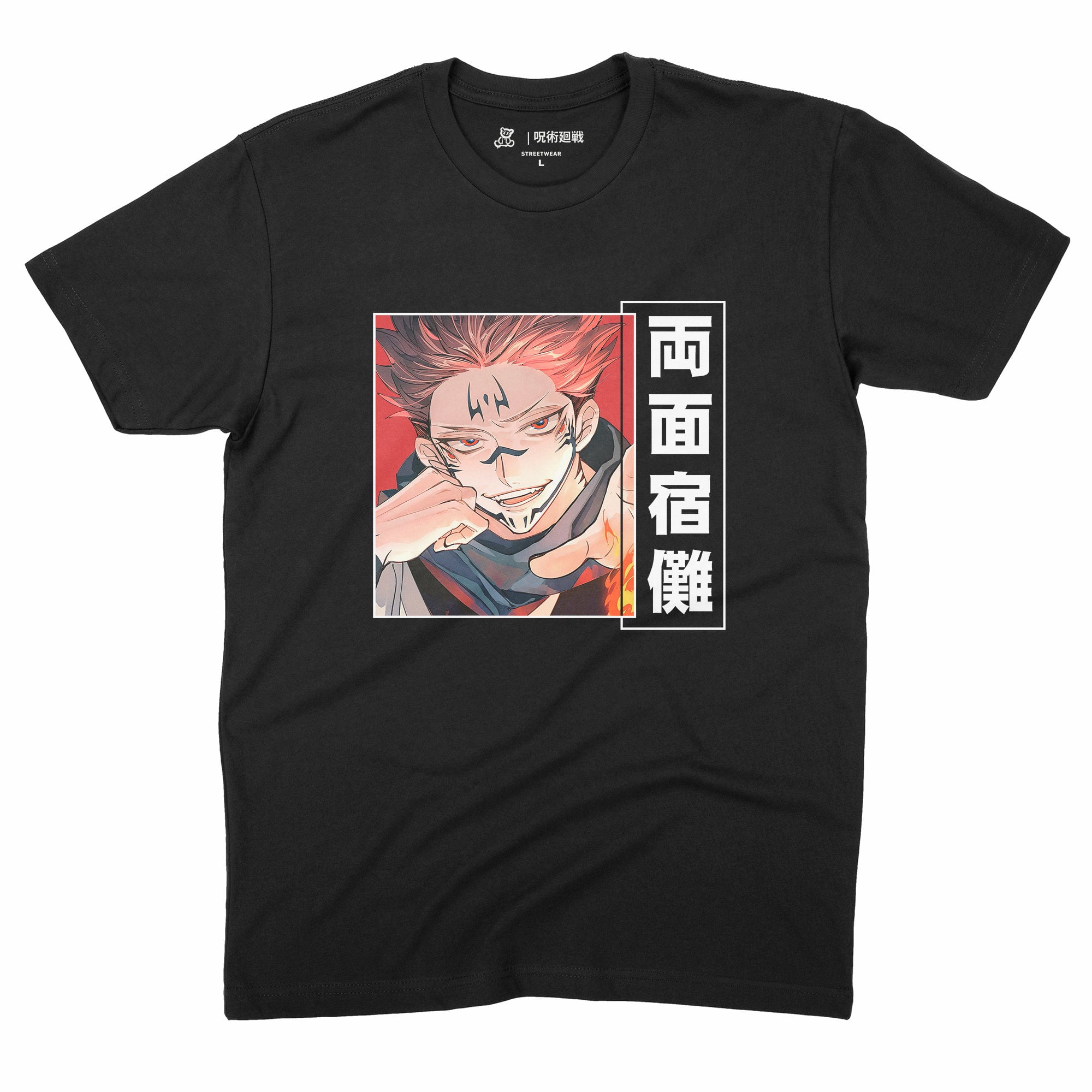 Sukuna Ryoumen Anime T-Shirt - Jujutsu Kaisen Iconic Graphic Tee ...