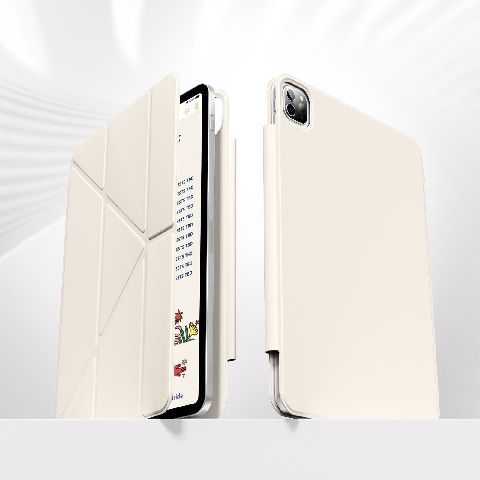 Sulace Case Magnetic for iPad Pro 11 13 inch,For iPad Pro 12.9 Air 11 Air4/5 10.9 with Magnetic ...