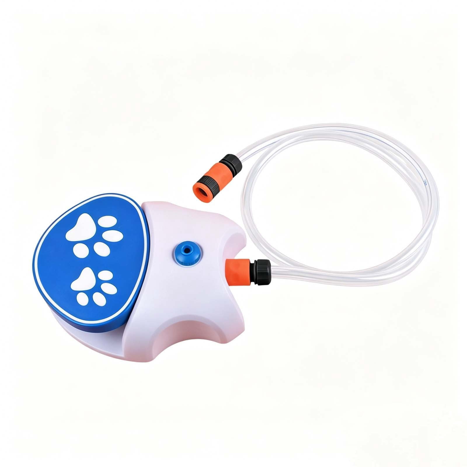 Sulaicai Paw Activated Step-On Dog Water Sprinkler, Foot Pedal Operated ...