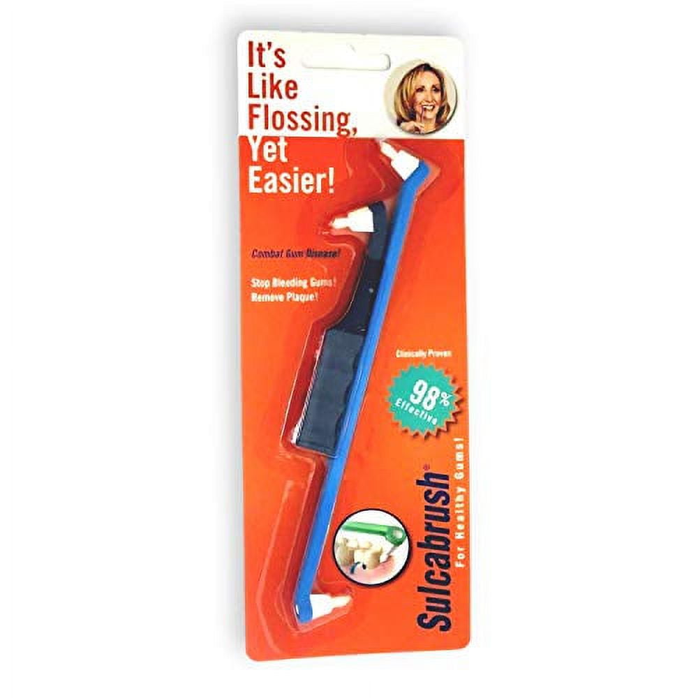 Sulcabrush Pocket Pack - 1 Sulcabrush and 1 Pocket Sulcabrush - Walmart.com