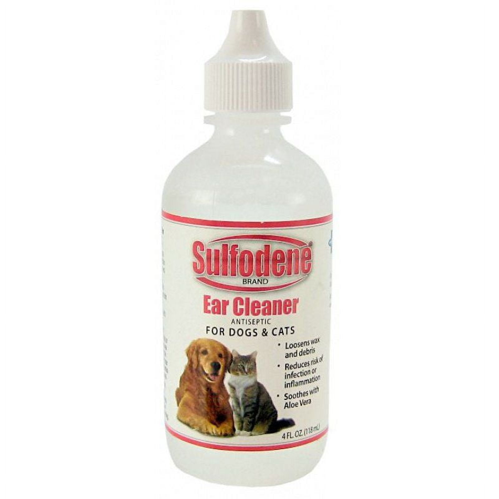 Sulfodene Ear Cleaner For Dogs And Cats 4 Oz - Walmart.com