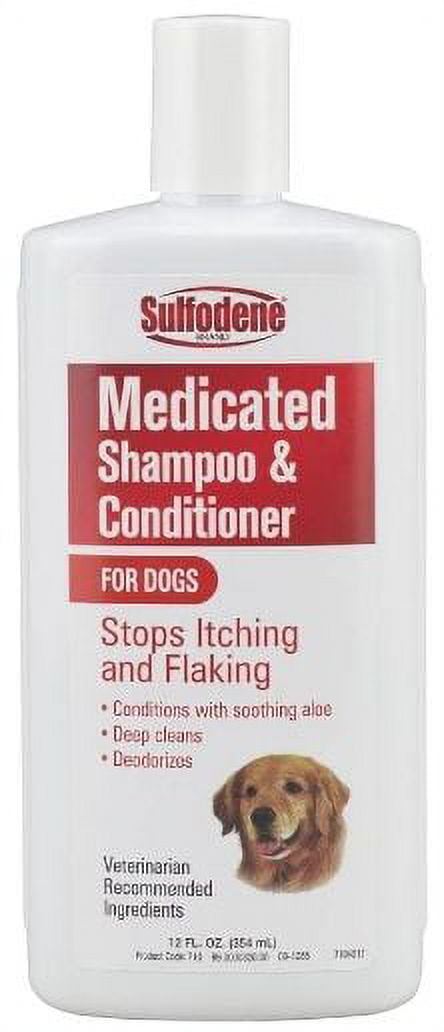 Sulfodene Medicated Shampoo [Dog, Shampoos Medicated] 12 oz - Walmart.com