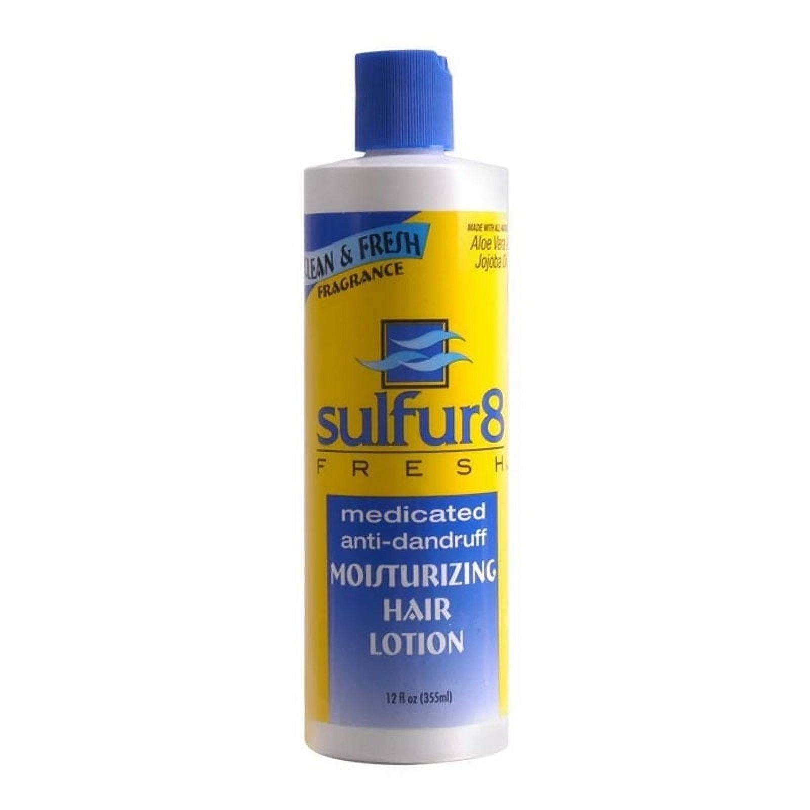 Sulfur 8 Fresh Moisturizing Hair Lotion 12 Oz, Pack of 1 - Walmart.com