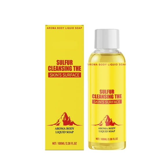 Sulfur Body Wash Sulfur Exfoliating Body Wash Absorbs Excess Oil ...