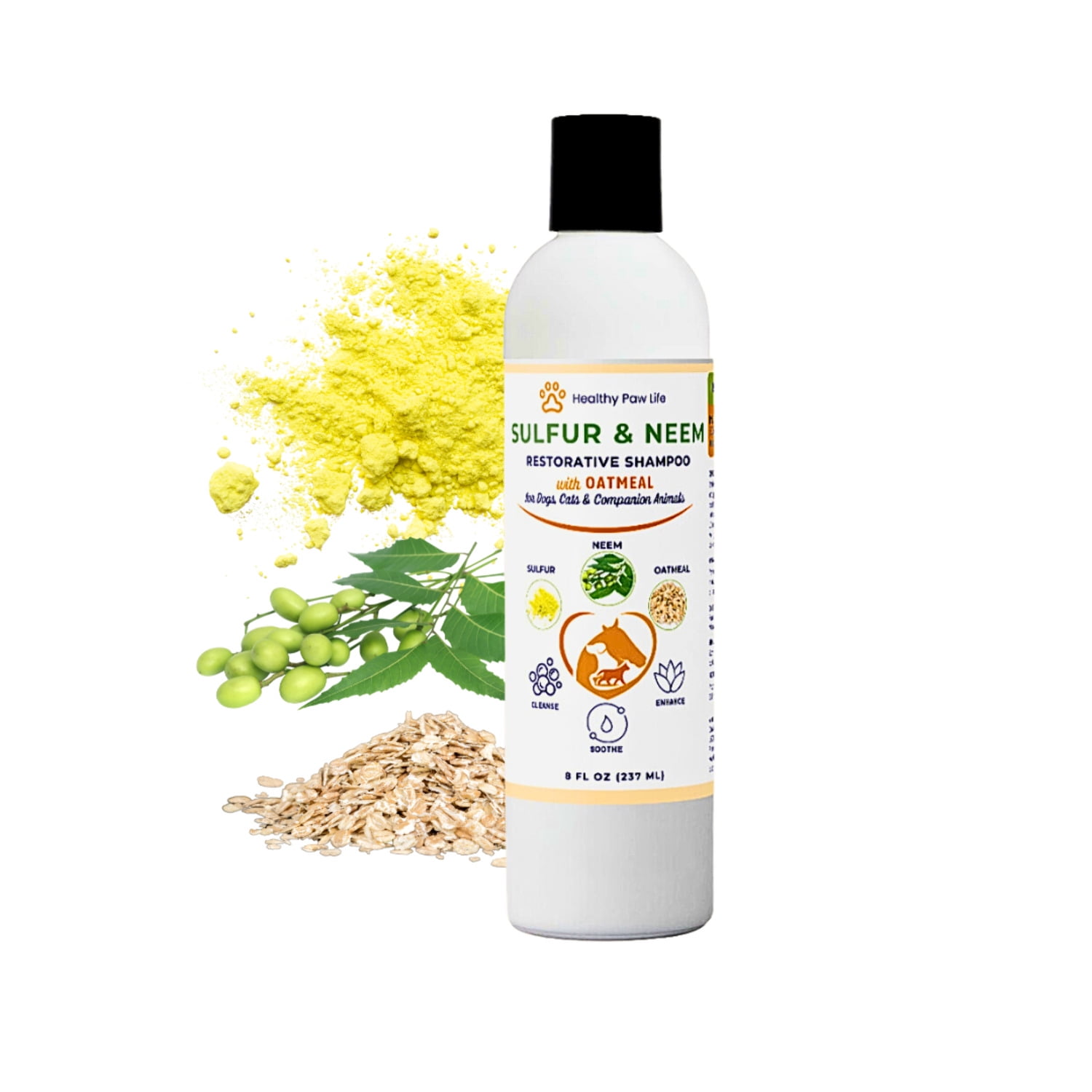 Sulfur Neem Restorative Shampoo with Oatmeal - Walmart.com