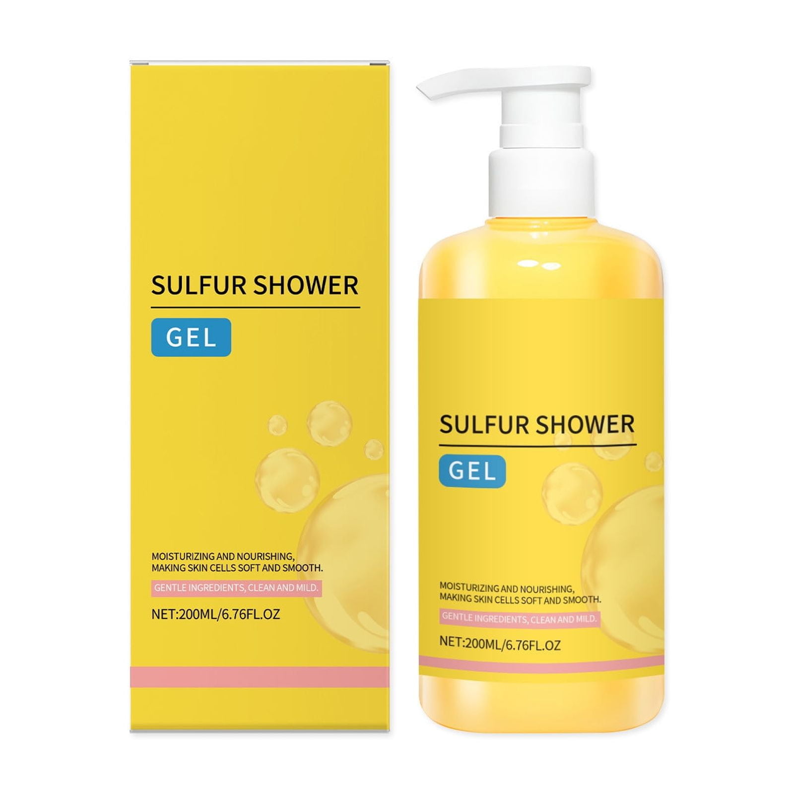 Sulfur Oil Control Body Wash 200ml - Walmart.com