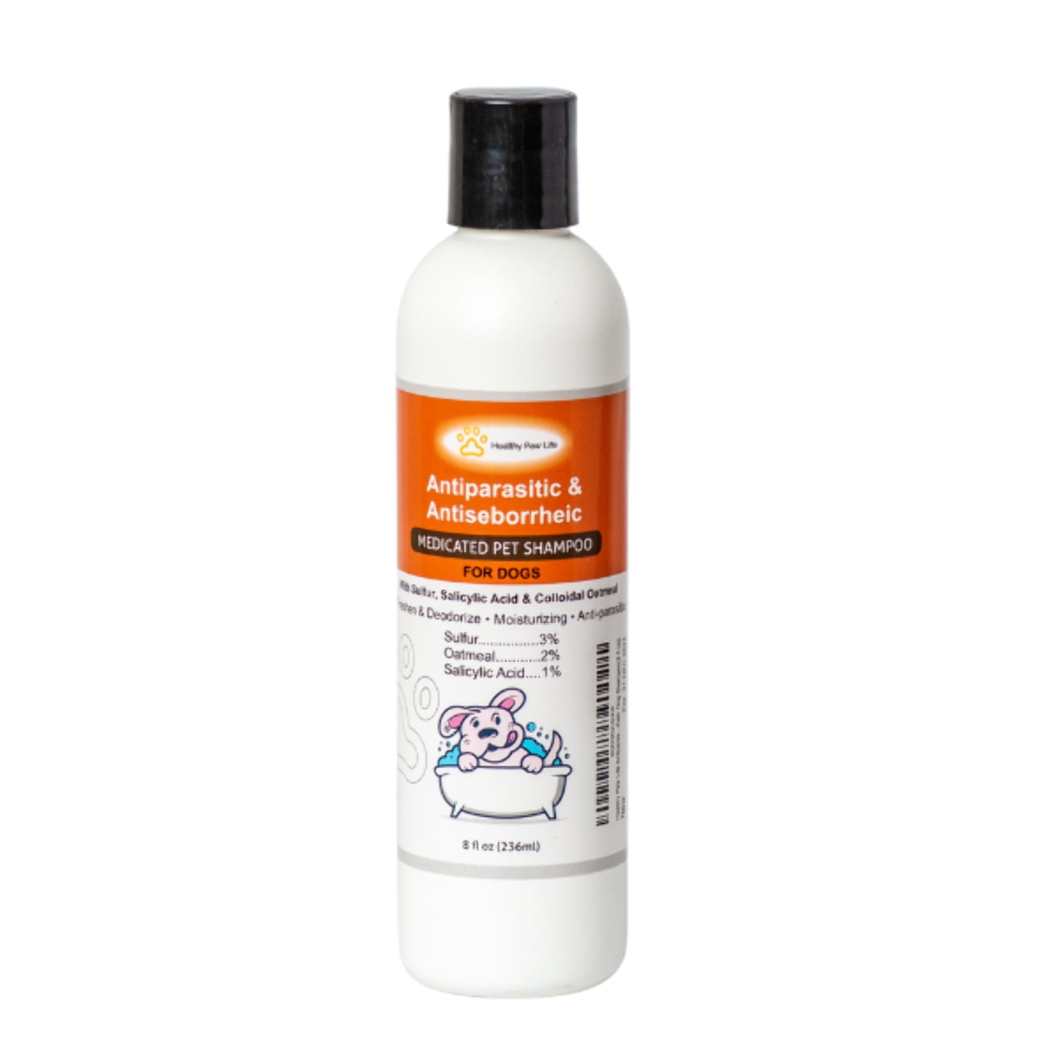 Healthy Paw Life Healing Medicated Dog Shampoo for Dry, Itchy ...