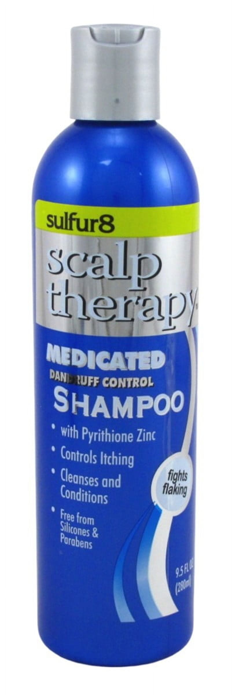 Sulfur8 Medicated Dandruff Shampoo Scalp Therapy 9.5oz (Pack of 2 ...