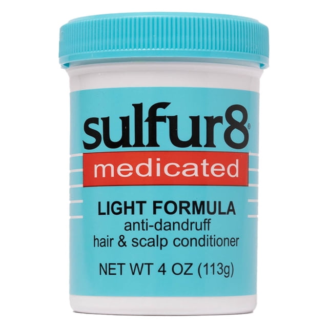Sulfur8 Medicated Moisturizing Light Formula Anti-Dandruff Hair & Scalp ...