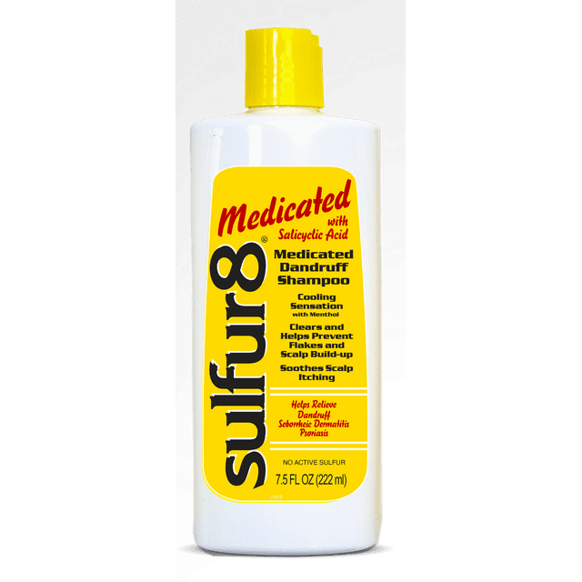 Sulfur8 Medicated with Salicylic Acid 7.5 oz., All Hair Types - Walmart.com