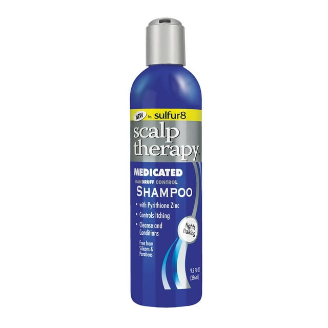 Sulfur8 Dandruff Free Scalp Therapy Medicated Shampoo, 9.5 fl. oz., All ...