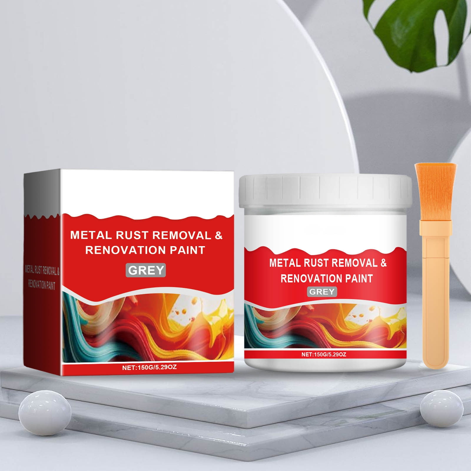 Sulgyt 2-in-1 Rust Converter & Metal Primer Gloss, Rust Preventive ...