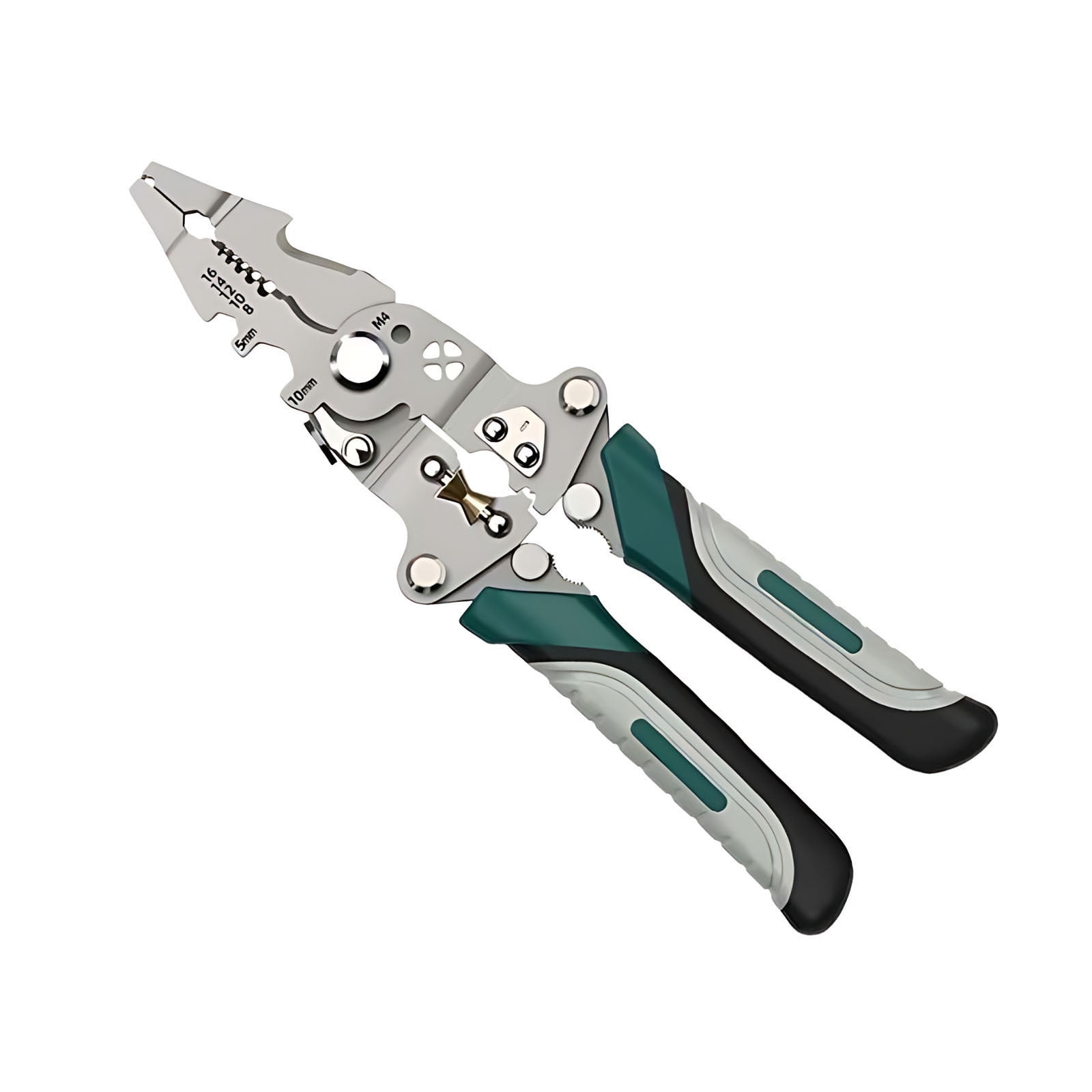Sulgyt Foldable Wire Stripper, Multifunctional Plier with Wire Stripper ...