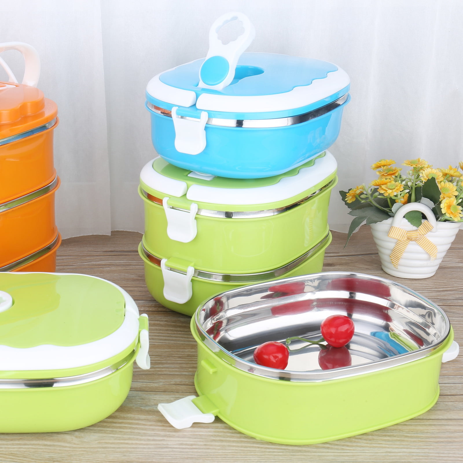 Sulihua Lunch Boxes for bulk, Glass Bento Boxes Bento Boxes for Snacks ...