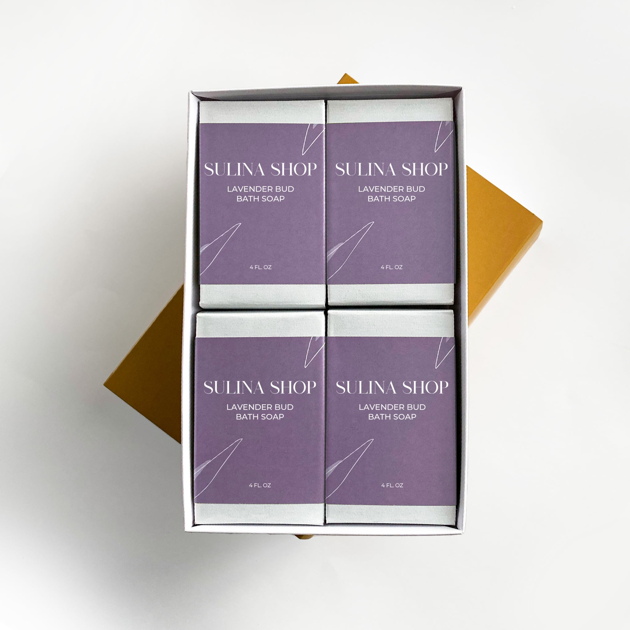 Sulina Shop Lavender Bud Bath Soap - Removes Dead Skin Cells, Dirt ...