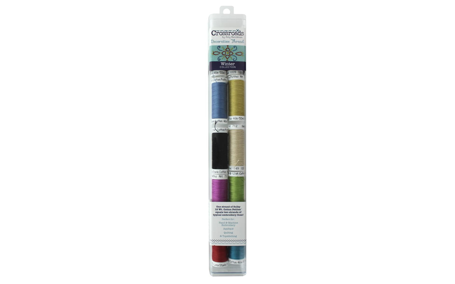 Sulky Cotton Thread Petites 12wt Crossroads By Amy Barickman Winter ...