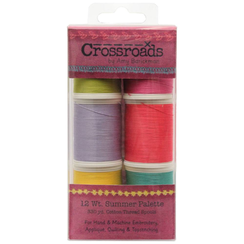 Sulky, Designer Crossroads Denim 6 Spool Thread Kit (330yds) - Walmart.com