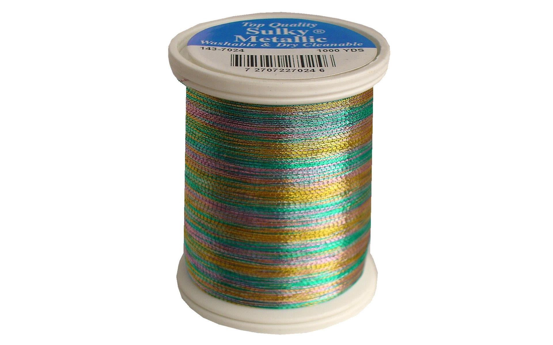 Sulky Metallic Thread King Sz1000yd Blue/Gold/Lav - Walmart.com
