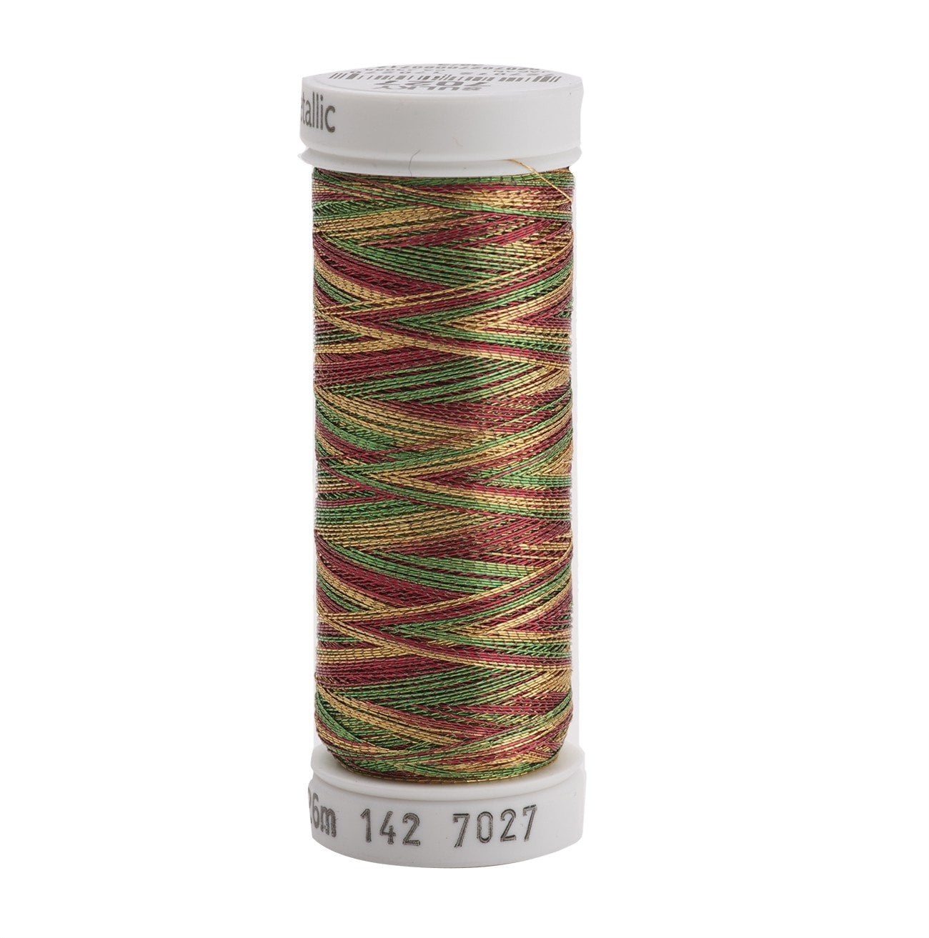 Sulky Metallic Thread for Sewing, Cranberry, Gold and Pine Green ...