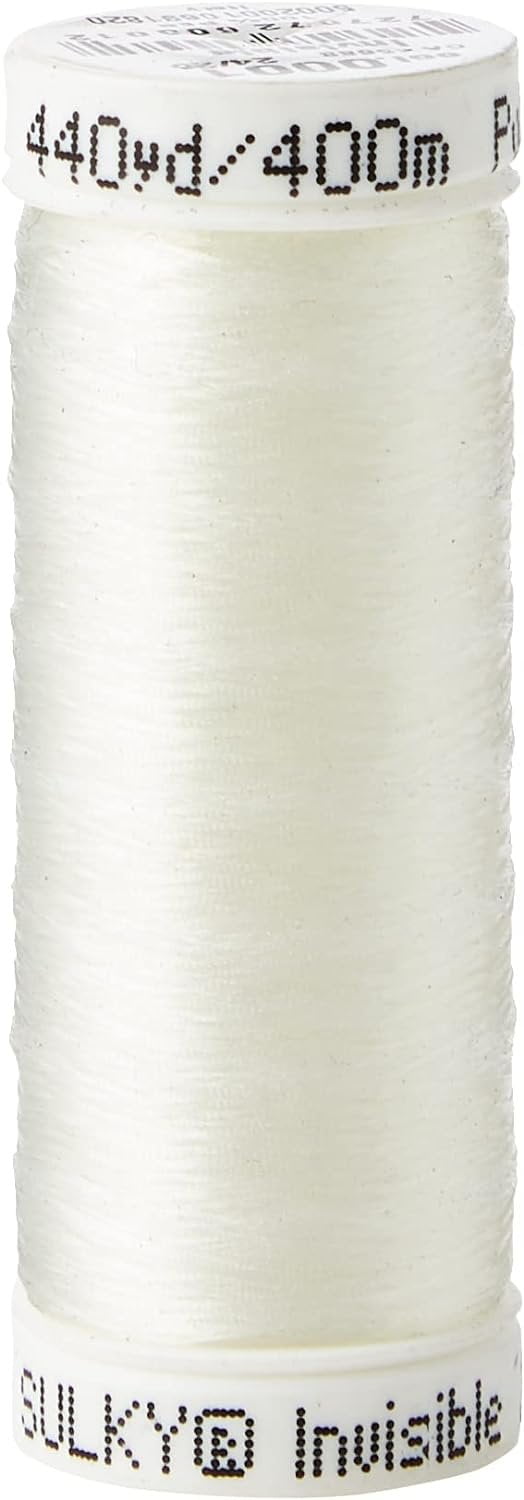Sulky Premium Invisible Thread 440yd, Clear - Walmart.com