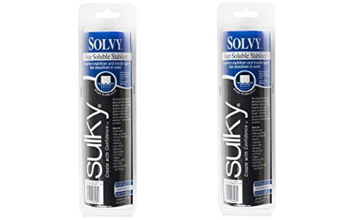 Sulky Solvy Water Soluble Stabilizer Roll, 7.875-Inch by 9-Yard (2 Pack ...