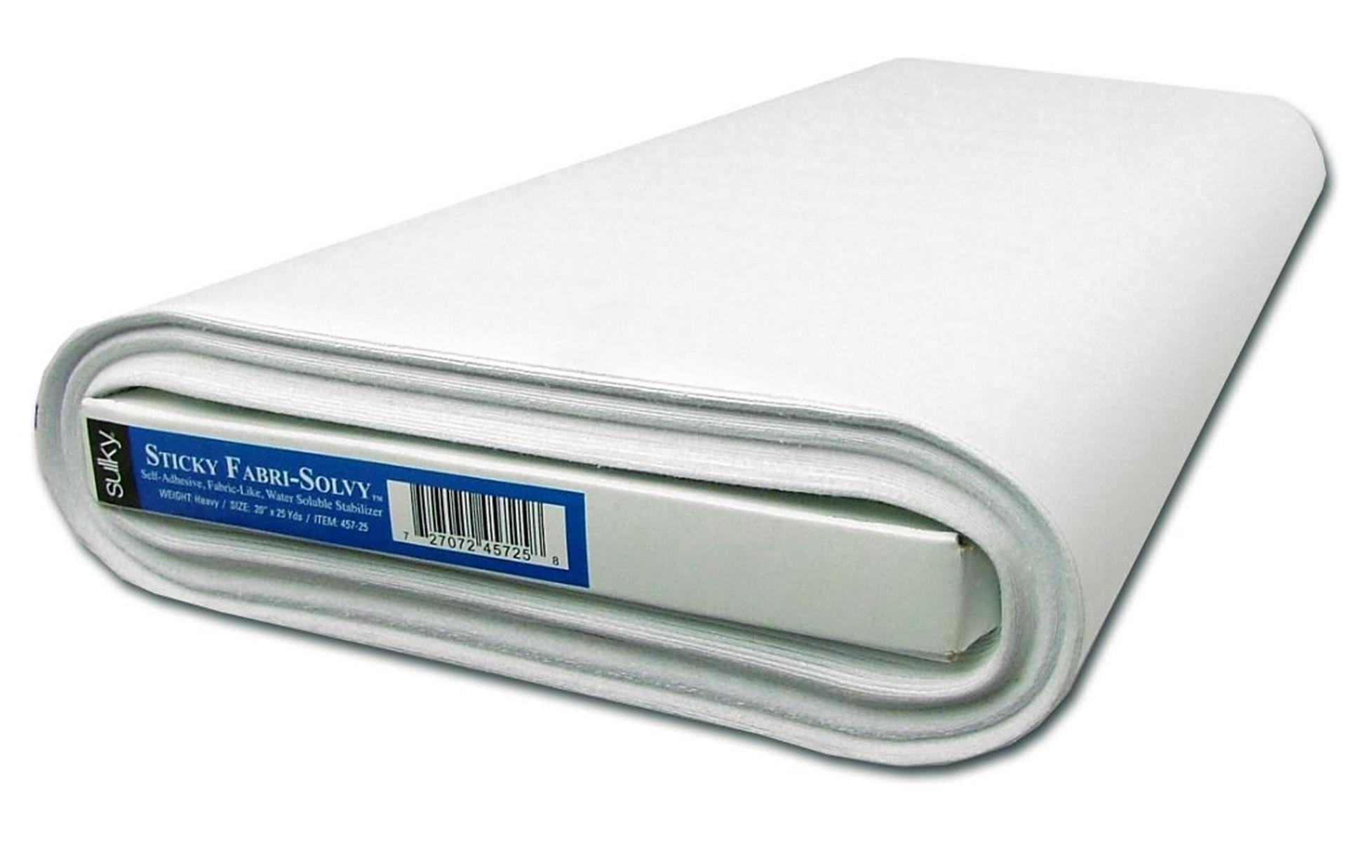 Sulky Sticky Fabri-Solvy Stabilizer 20"X25yd-White FOB:MI - Walmart.com