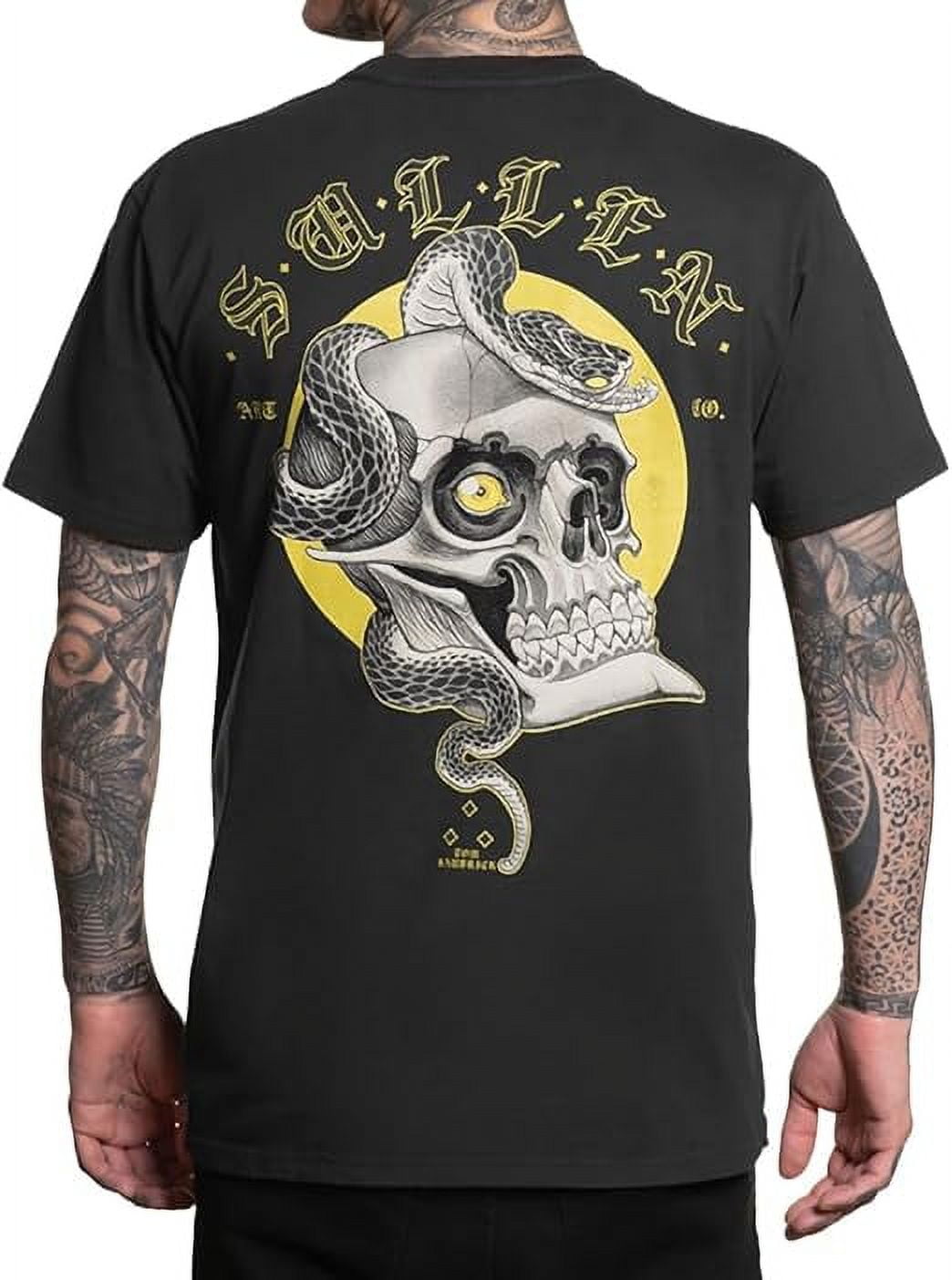 Sullen Men's Haubrick Skull Artist Series Tattoo Lifestyle Graphic ...
