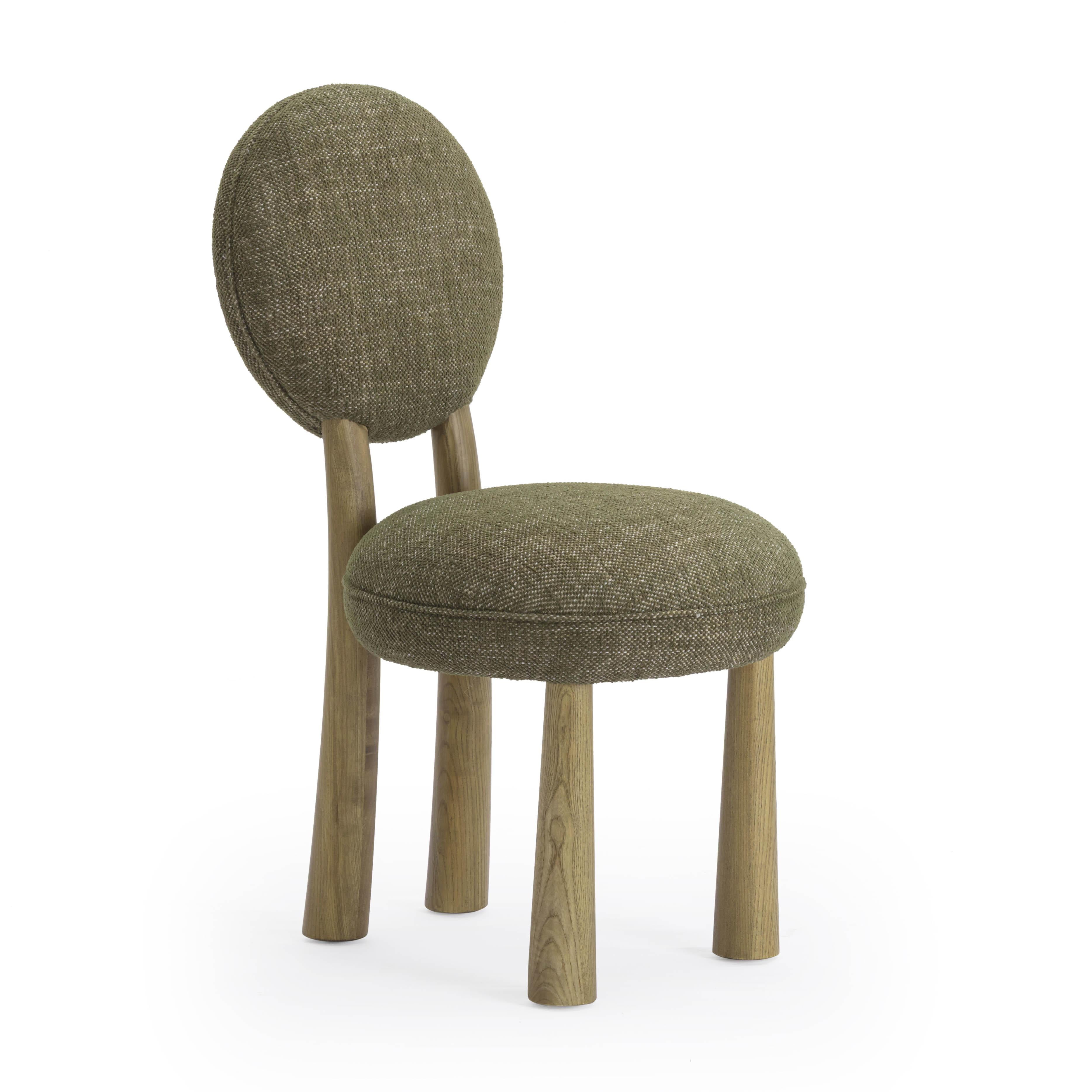 Sulley Olive Green Basketweave Dining Chair - Walmart.com