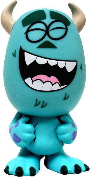 Sulley Vinyl Mini Figure Laughing, Eyes Closed Mystery Minis Series 1 ...