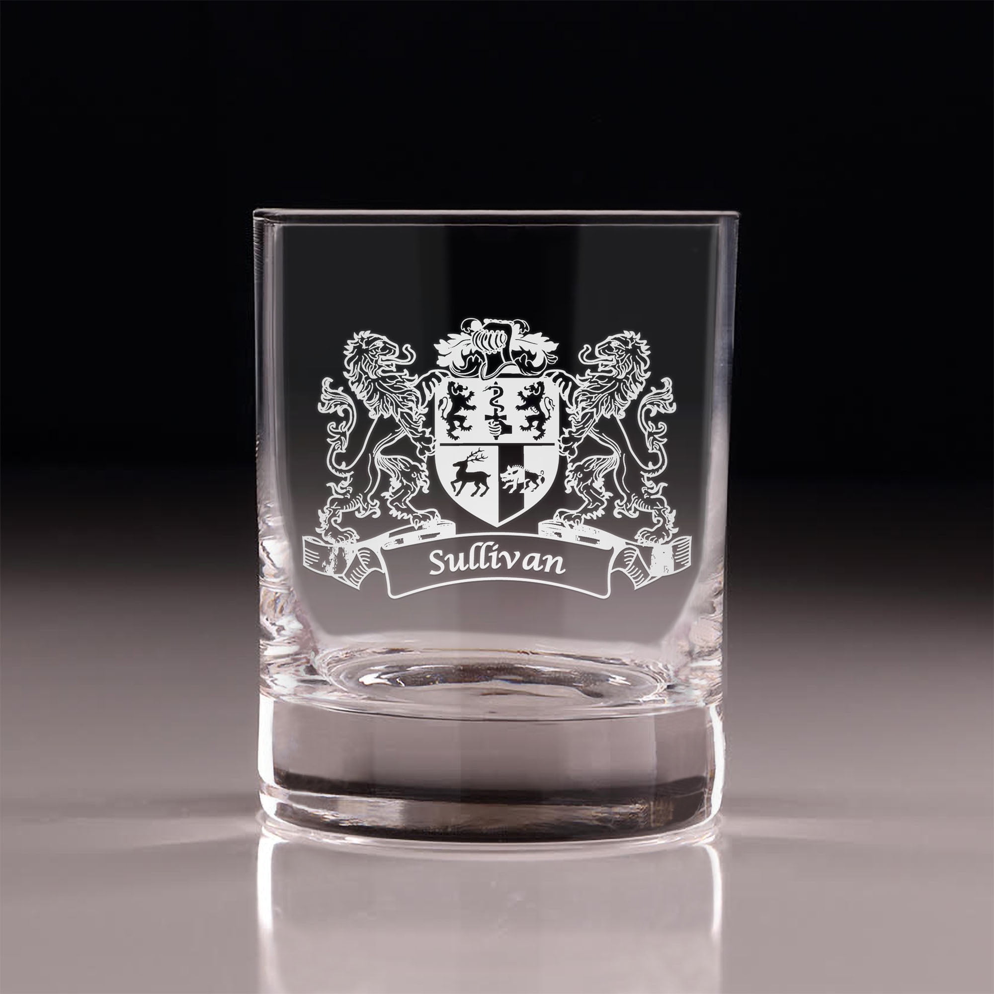 Sullivan Irish Coat of Arms Old Fashioned Tumblers - Set of 4 - Walmart.com