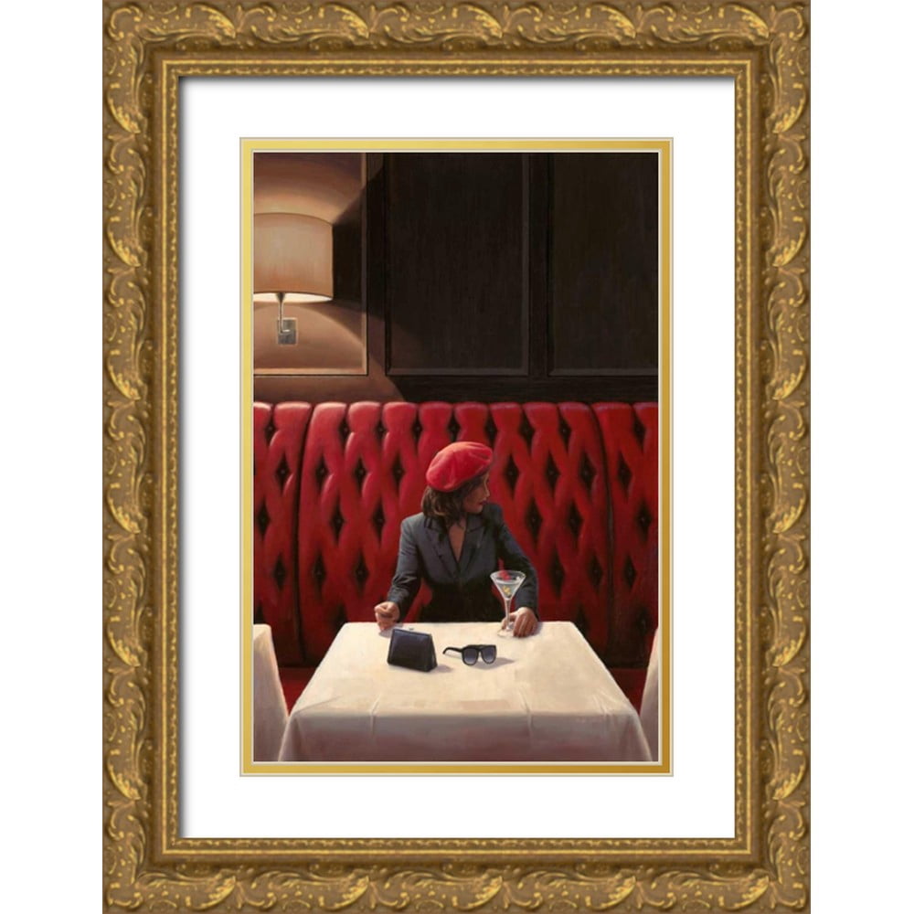 Sullivan, Myles 13x18 Gold Ornate Wood Framed with Double Matting ...