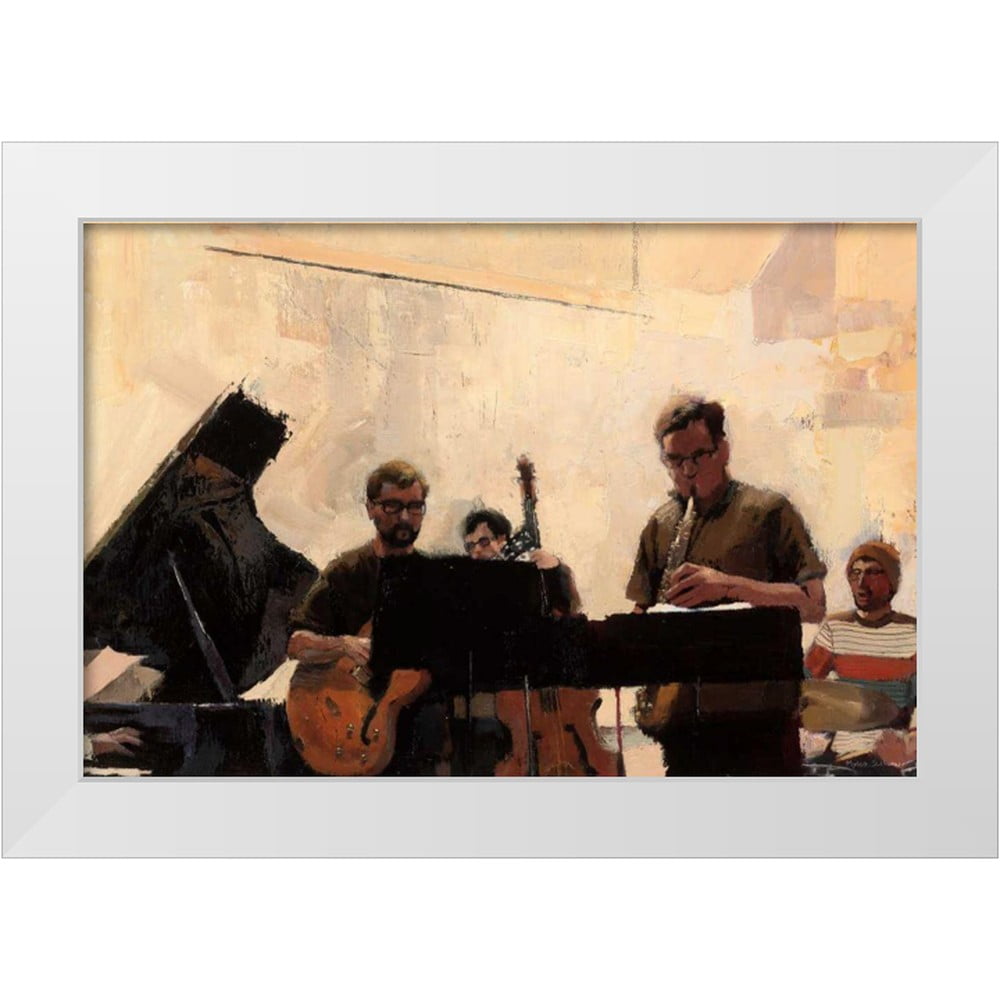 Sullivan, Myles 14x11 White Modern Wood Framed Museum Art Print Titled ...