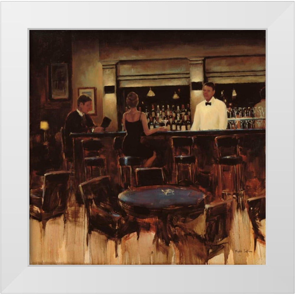 Sullivan, Myles 15x15 White Modern Wood Framed Museum Art Print Titled ...