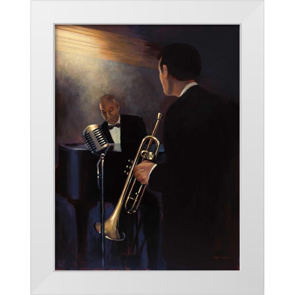 Sullivan, Myles 15x18 White Modern Wood Framed Museum Art Print Titled ...