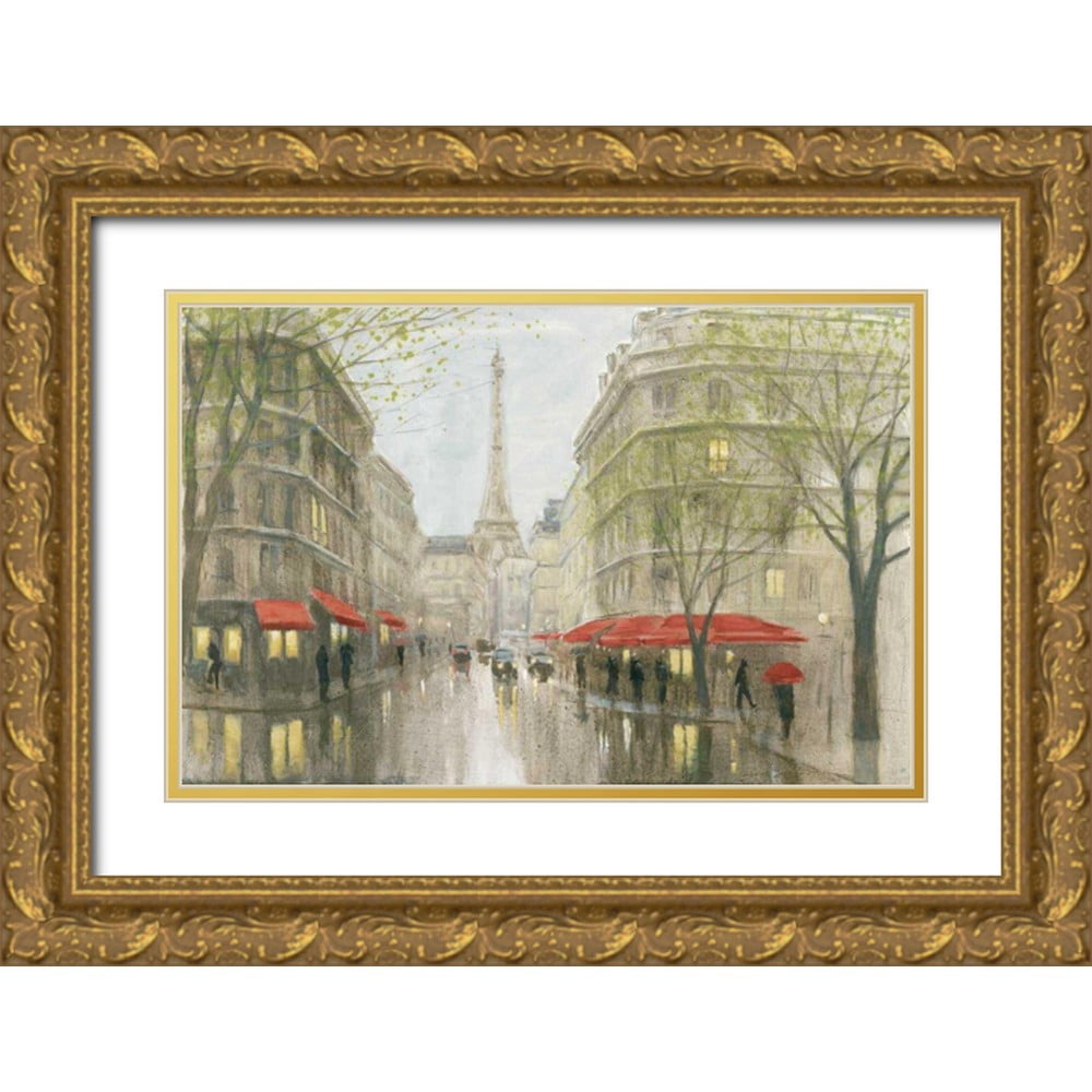 Sullivan, Myles 18x13 Gold Ornate Wood Framed with Double Matting ...