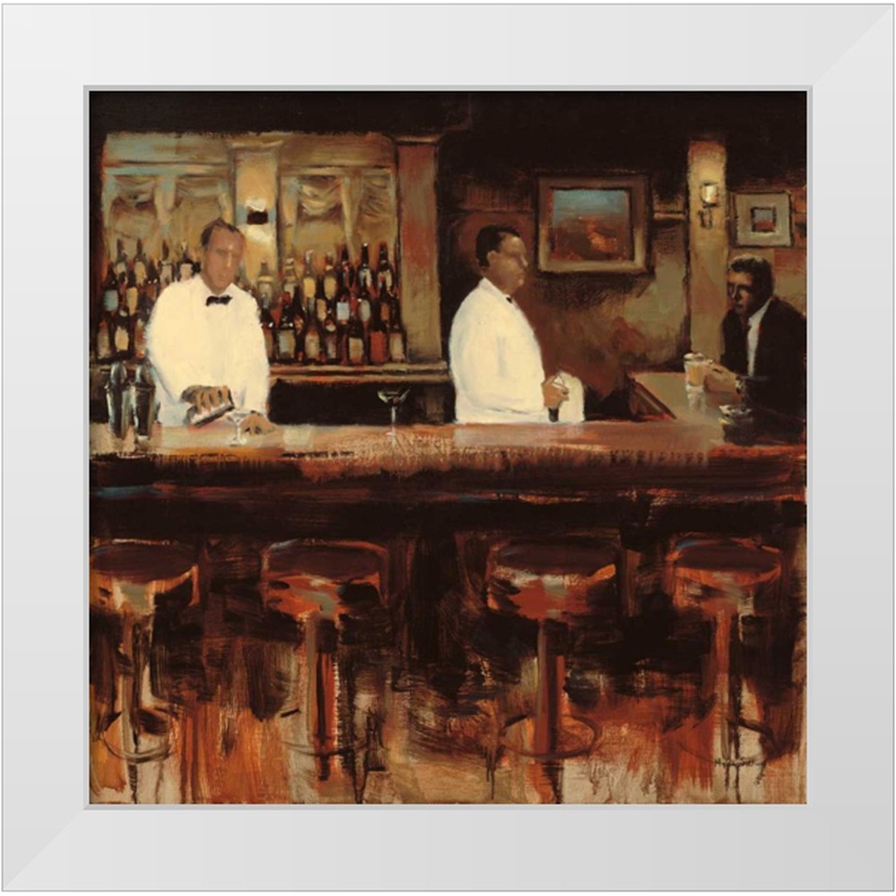 Sullivan, Myles 20x20 White Modern Wood Framed Museum Art Print Titled ...