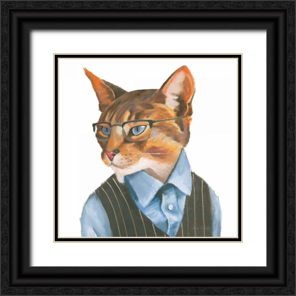 Sullivan, Myles 26x26 Black Ornate Wood Framed with Double Matting ...