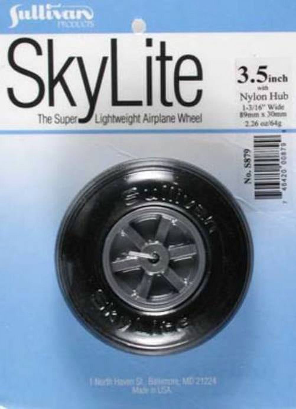 Sullivan Products Skylite Wheel w/Tread3-1/2 SUL879 Wheels Gear ...