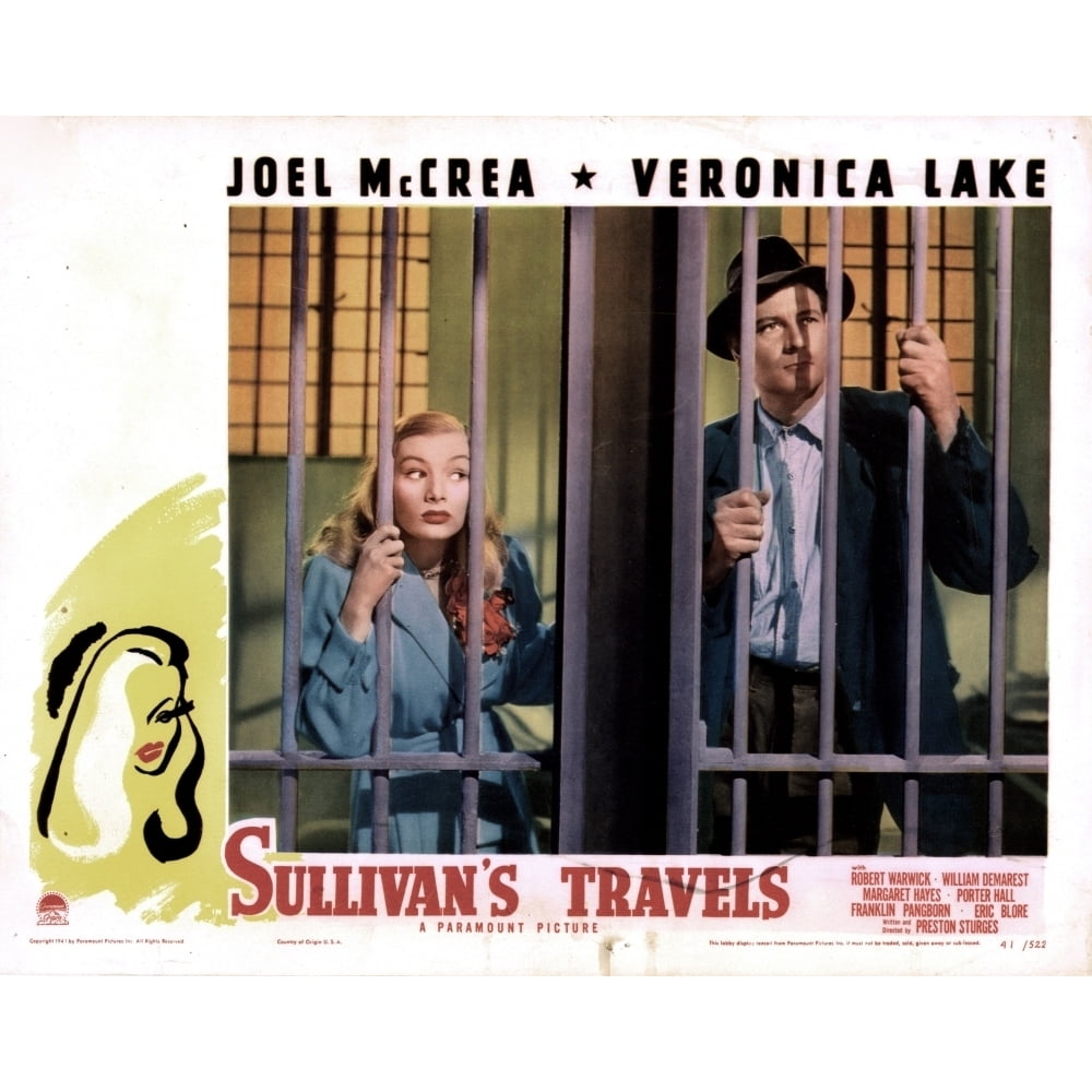 Sullivan'S Travels Movie Poster Masterprint (28 x 22) - Walmart.com