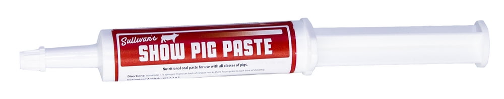 Sullivan Supply (C)Show Pig Paste(12) - Walmart.com