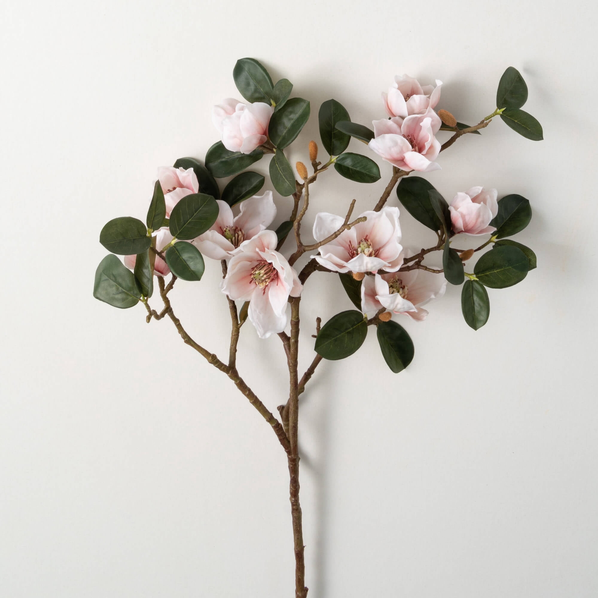Sullivans 40" Artificial Faux Blush Magnolia Stem - Walmart.com