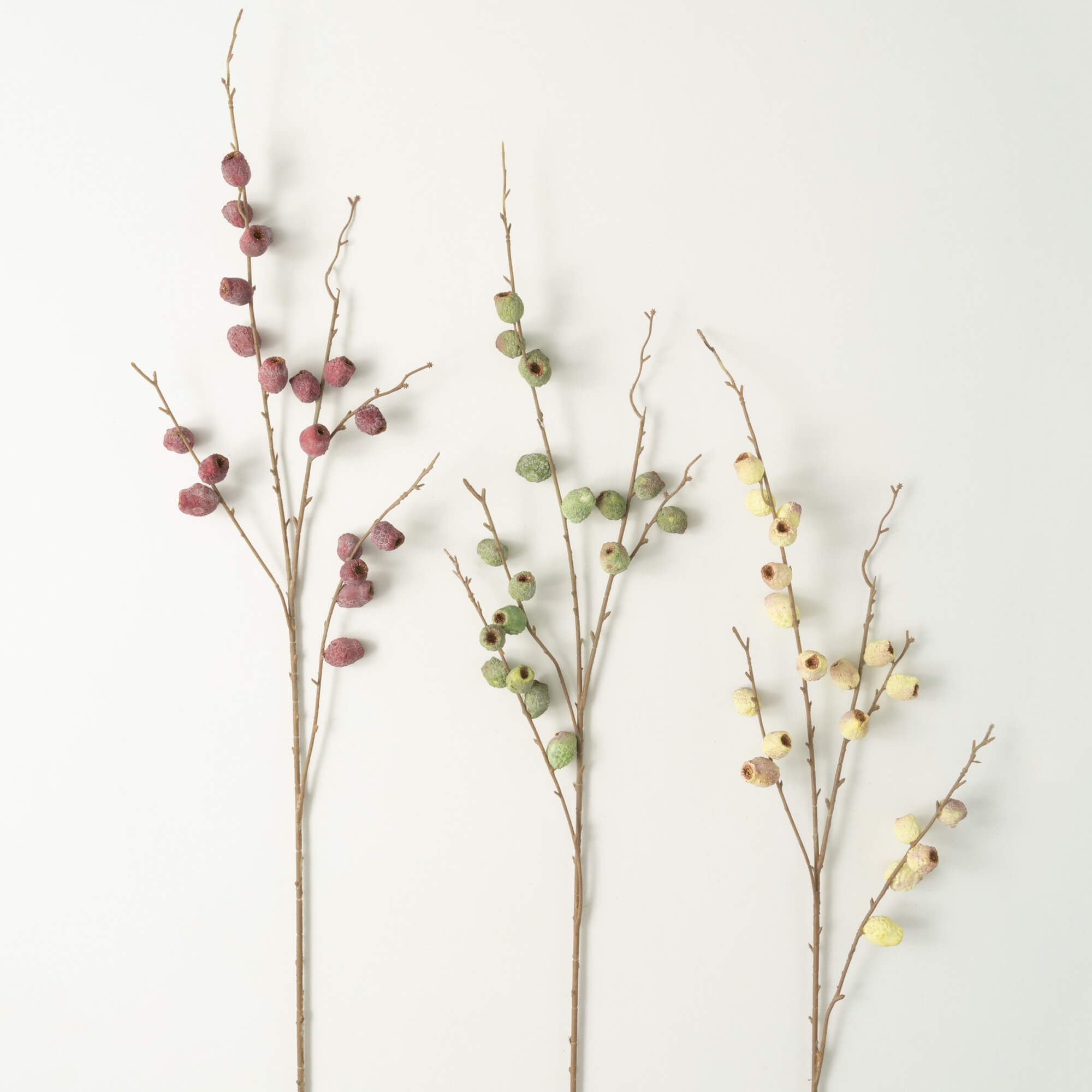Sullivans 41.5" Artificial Minimalistic Berry Set of 3 - Walmart.com