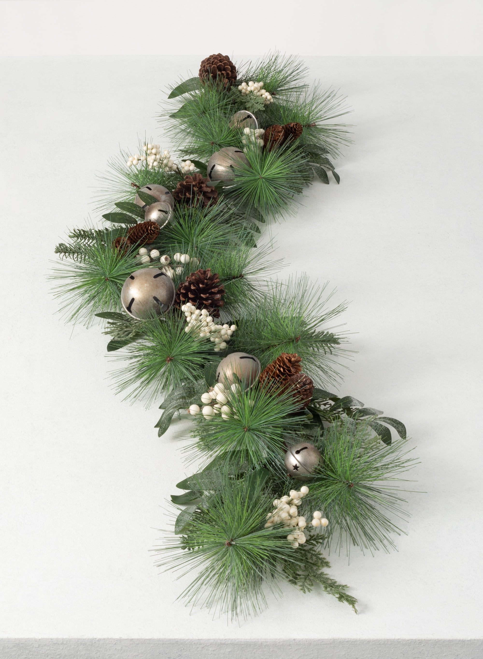 Sullivans 6' Bell & Berry Artificial Garland, Green - Walmart.com