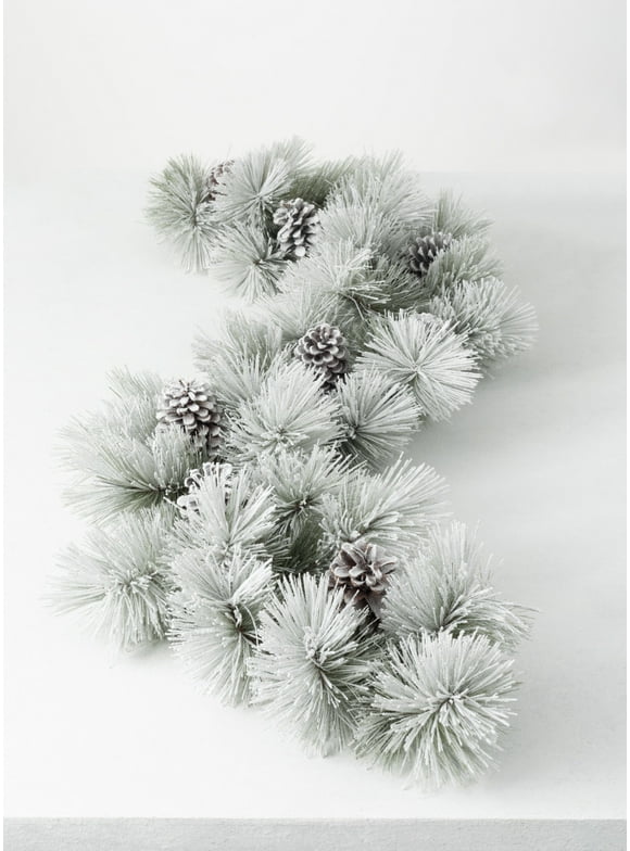 Flocked Christmas Garlands in Christmas Garlands - Walmart.com