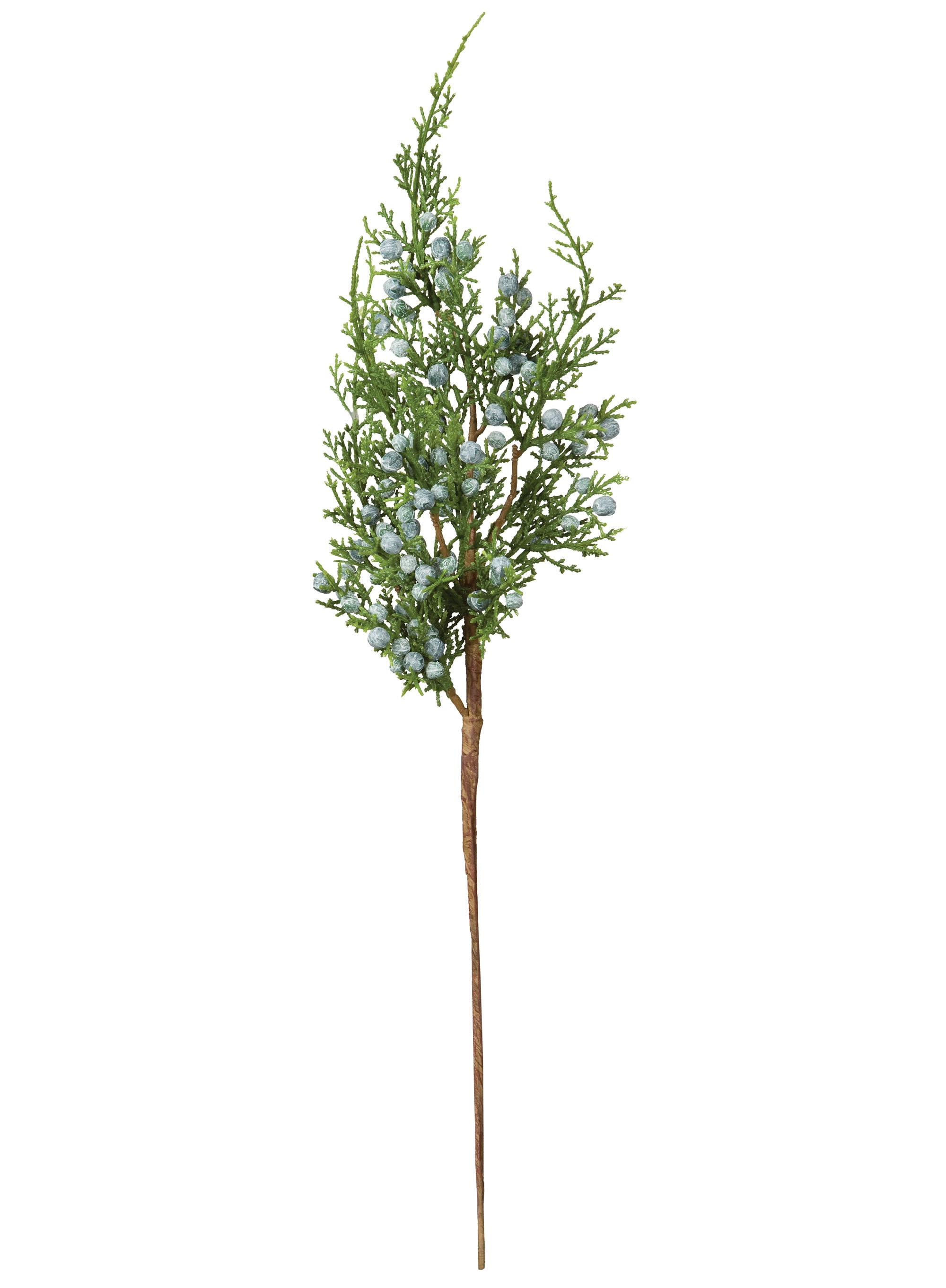 Sullivans Artificial Juniper Pine Spray 19 Inch Green Faux Woodland ...