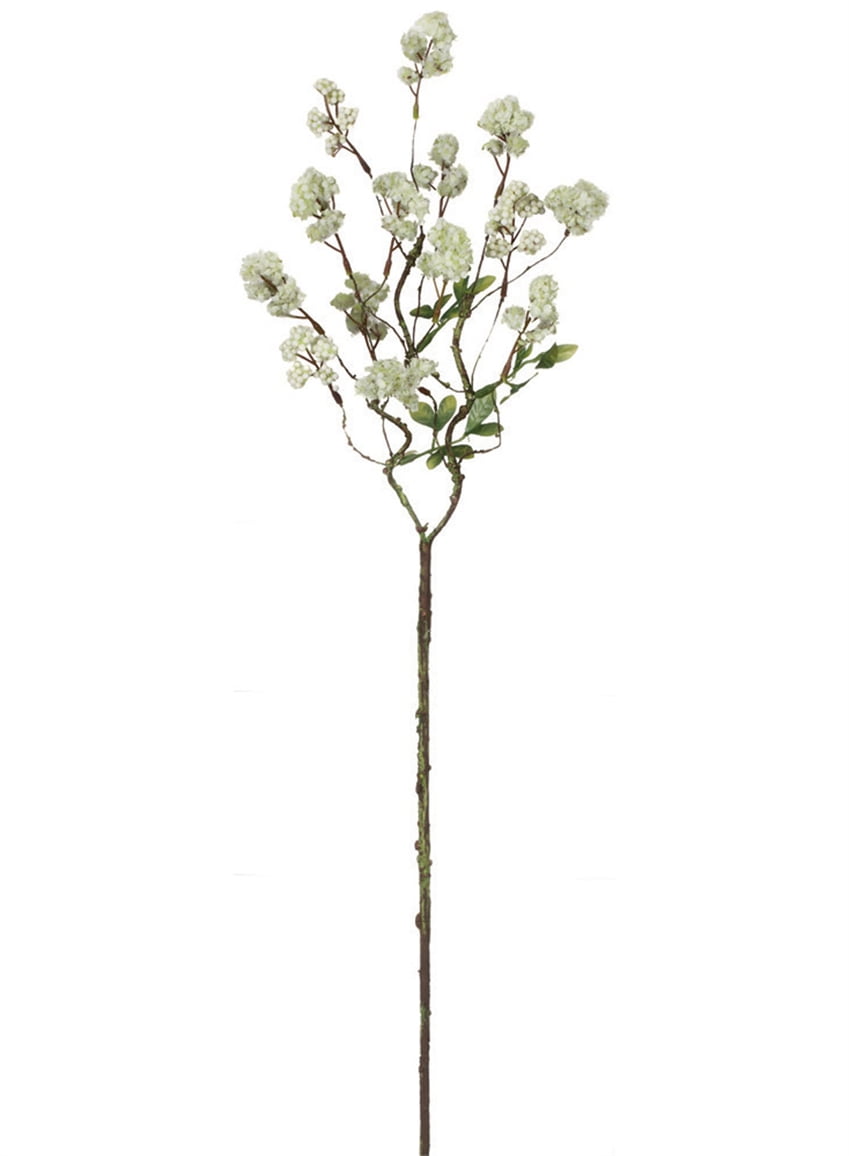 Sullivans Artificial Mini Blossom Stem 29"H Off-White Flowers - Walmart.com