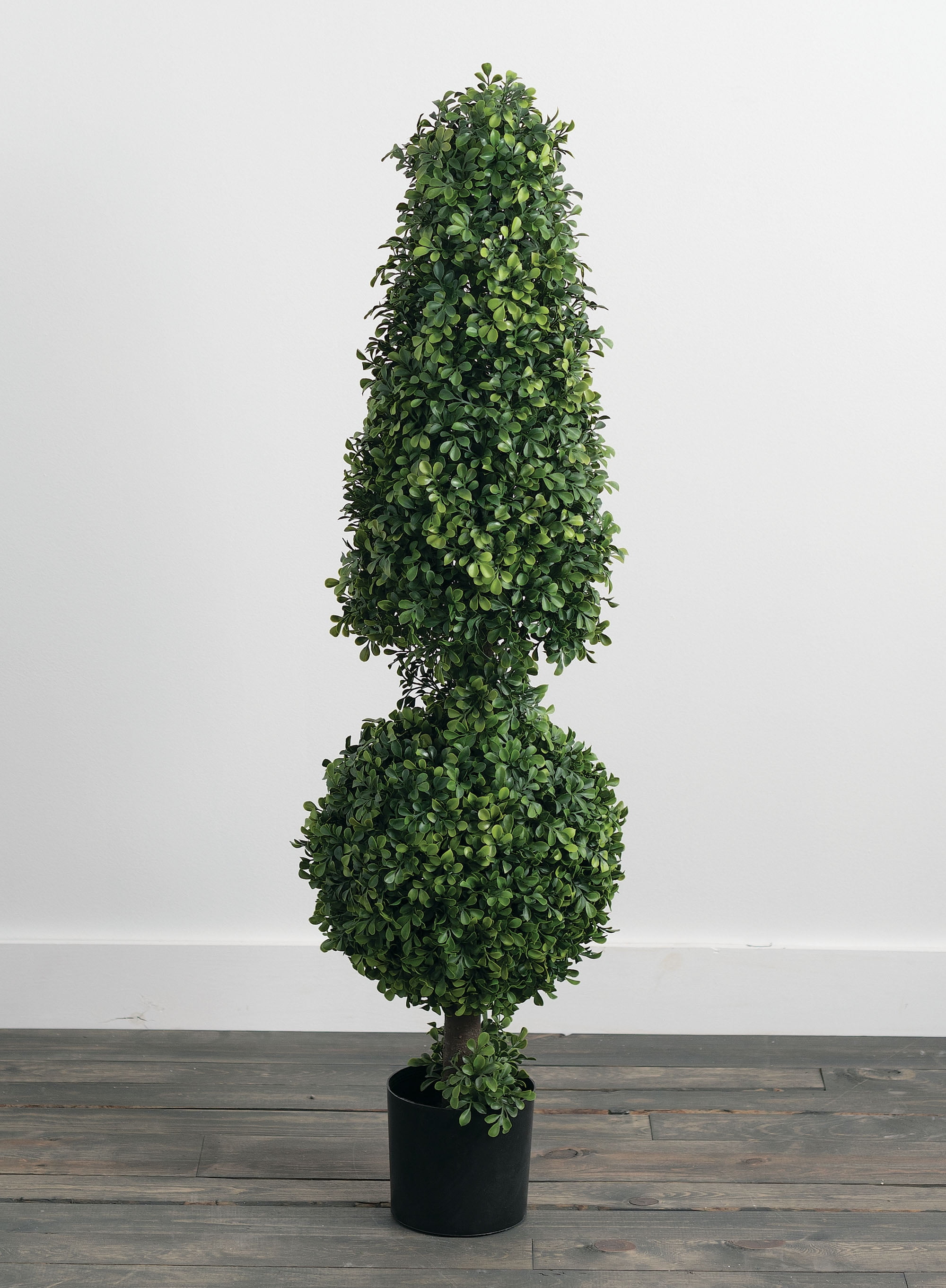 Sullivans Artificial Tall Boxwood Topiary 51"H Green - Walmart.com